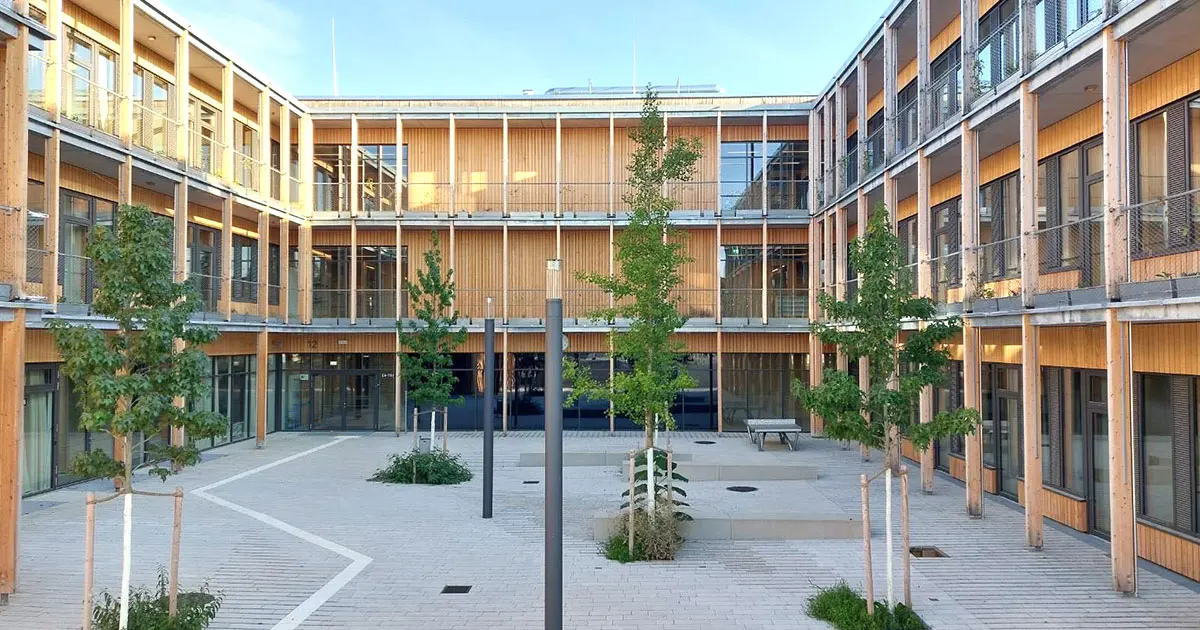 Municipal school center in Markt Schwaben – Nole Mont